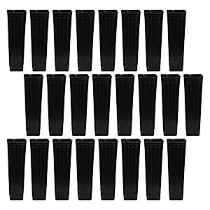 HANABASS Tall Seedling Flower Plant Container Starting Pots Plastic Plant Nursery Pots 30Pcs Succulent Planter Flower Pots Plants Bonsai Holder with Drainage Holes Flower Container