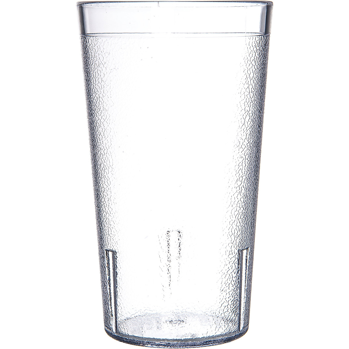 Carlisle FoodService Products 52128107 Stackable ShatterResistant Plastic Tumbler, 12 oz., Clear (Pack of 6)