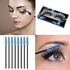 160 Pieces False Eyelash Kit, Include 30 Empty False Eyelash Storage Box, 30 Eyelash Tweezers Applicator Tool,100 Eyelash Brush Mascara Wands (Black Butterfly)