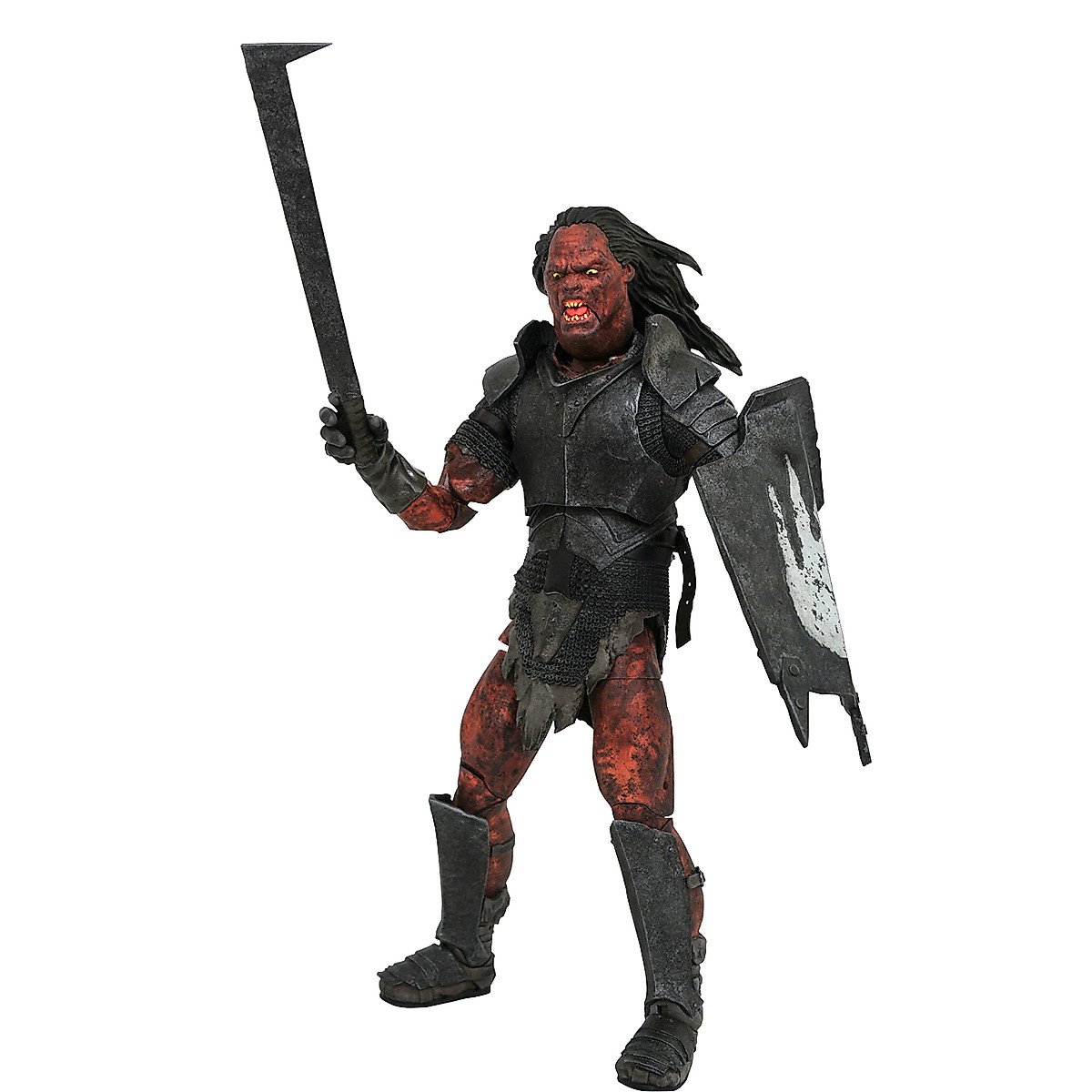 Diamond Select Toys The Lord of The Rings: Uruk-hai Action Figure, Multicolor