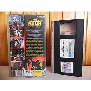 Ator The Fighting Eagle - Miles O'Keeffe - Ex Rental - Big Box - Pre Cert VHS