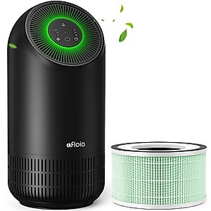 Afloia Air Purifiers for Home Large Room Fiilo Black, Afloia Antibacterial Replacement Filter
