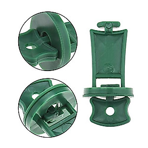 Creative-Idea 50 Set Greenhouse Support Clip,for Bubble Wrap Sunshade Net Insulation Shading Winter Summer