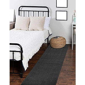 Kitchen Mat,Non Skid Washable Carpet Runner Rug for Narrow Galley Peninsula U L Shaped Small Kitchen Floor, Tribal Mayan Style 24.5 in x 5 ft