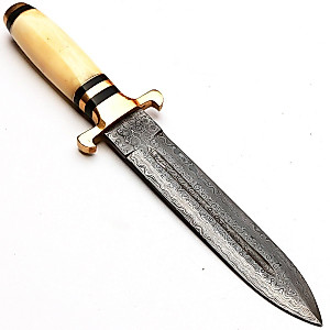 PAL 2000 KNIVES DAG-8749 Custom Handmade Damascus Steel 12 Inches Hunting Knife