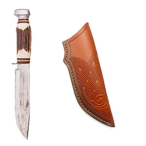 Sheath Handmade Pouches Leathers Knife Holsters Straight Knife Holder Outdoor Carry Sheath Tool Easy To Use