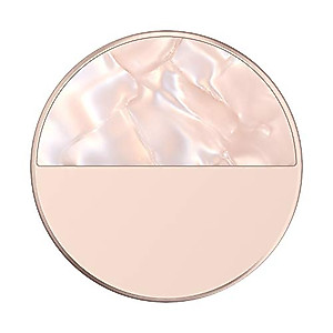 PopSockets PopGrip - Expanding Stand and Grip with a Swappable Top for Smartphones and Tablets - Glam Inlay Acetate Aquamarine Rose Gold