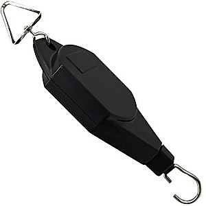 TIHOOD 3PCS Plant Pulley Hanger with 3 PCS Metal Ceiling Plant Hooks, Retractable Plant Hook Pulley, Adjustable Heavy Duty Plant Hanging Pulleys for Garden Baskets & Bird Feeder