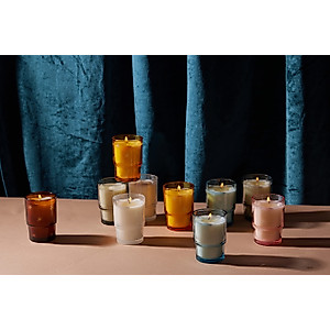 Paddywax Luxury Scented Candles | Vintage MCM Collection Noel Glass Jar Candle, 5.5-Ounce, Cranberry Rosé