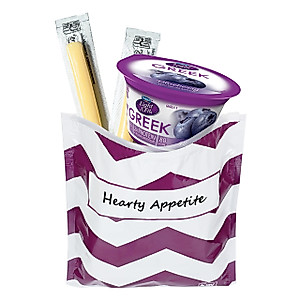 Jay Bags Sandwich Reusable Insulated Food Bag, Multicolor - (2 Count)