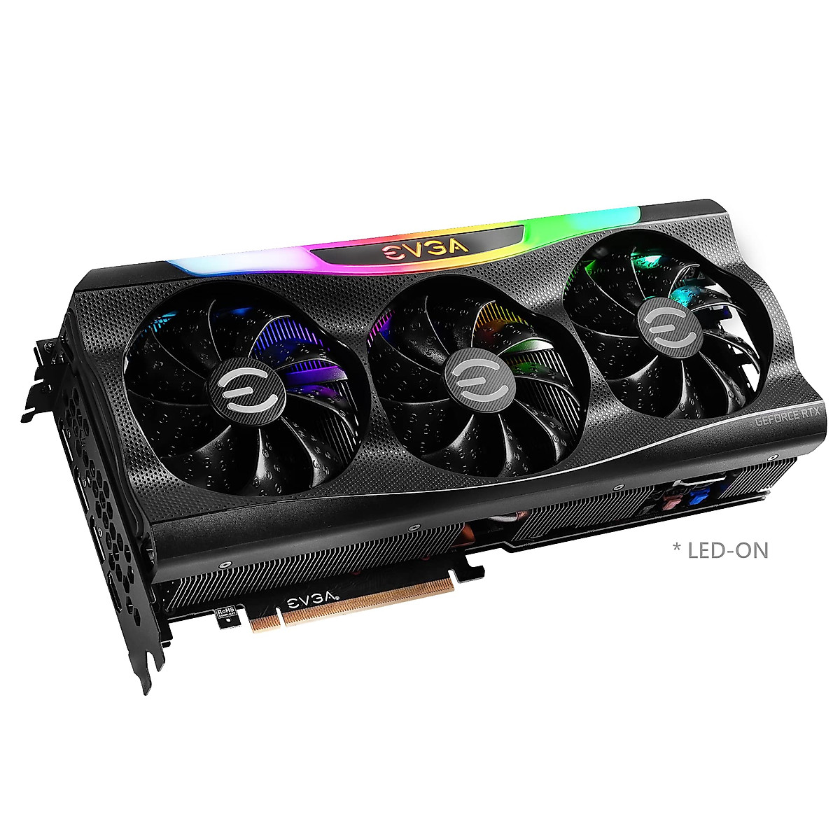 EVGA GeForce RTX 3070 Ti FTW3 Ultra Gaming, 08G-P5-3797-KL, 8GB GDDR6X, iCX3 Technology, ARGB LED, Metal Backplate (Renewed)