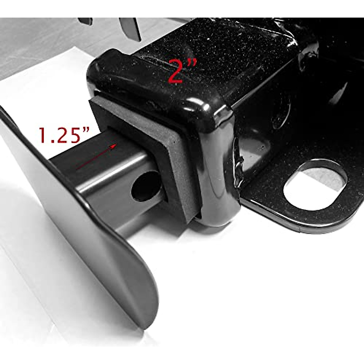 eVerHITCH 3", 2.5" and 2" Adapter Insert for Adapting Hitch Cover to Various Size Hitch RECEIVERS, Fits 3", 2.5" and 2" Receivers