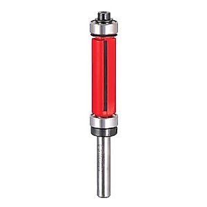Freud 50-501: 1/2" (Dia.) Top & Bottom Bearing Flush Trim Bit,Red