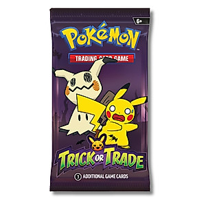 Pokemon 2023 Trick or Trade Mimikyu & Pikachu | Mini Booster Pack