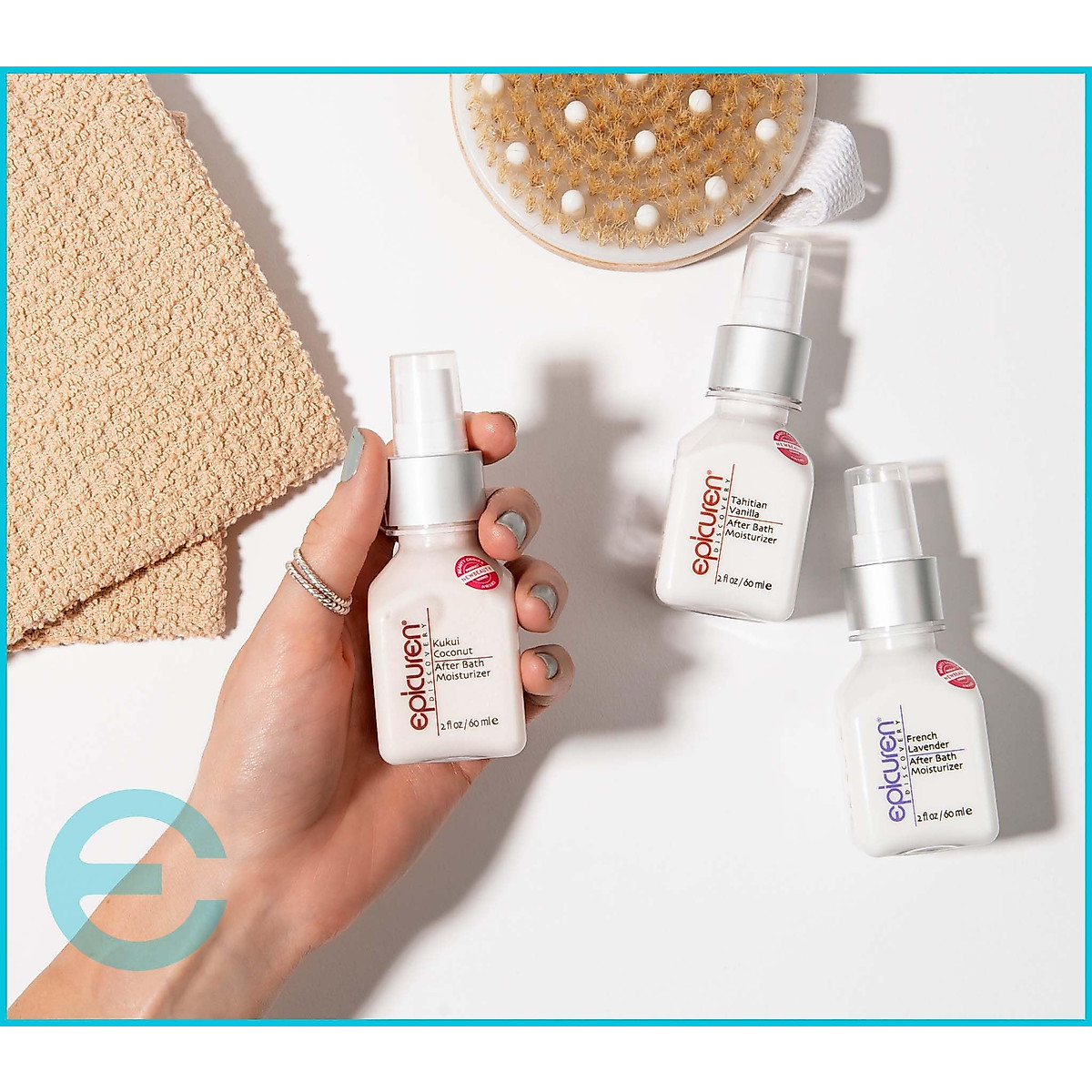 Epicuren Discovery Tahitian Vanilla After Bath Body Moisturizer, 8 oz.