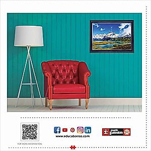 Educa - Torres Del Paine, Patagonia - 1000 Piece Jigsaw Puzzle - Puzzle Glue Included - Completed Image Measures 26.8" x 18.9" - Ages 14+ (19259)