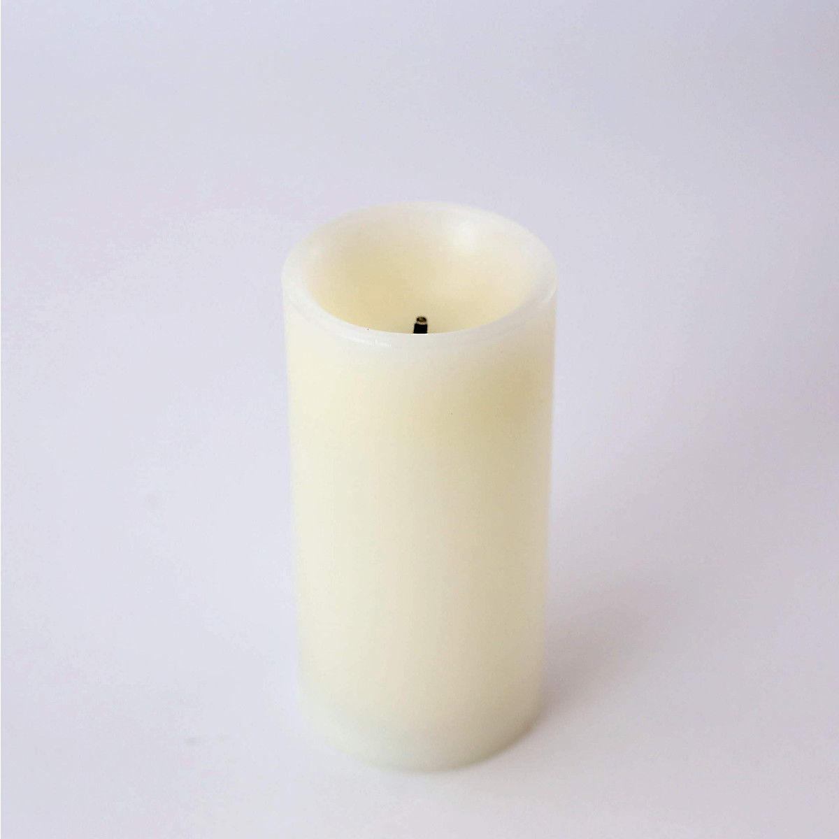 Martha Stewart Flameless LED, 6 Inch Pillar Candle, Ivory with Batteries