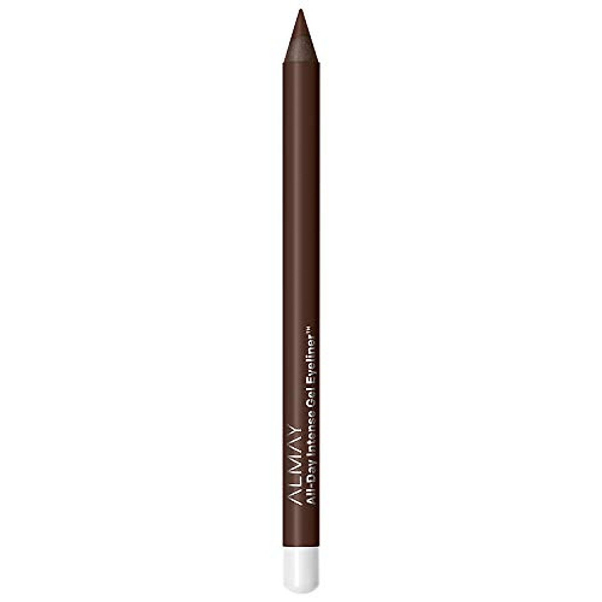 Almay Gel Eyeliner, Waterproof, Fade-Proof Eye Makeup, Easy-to-Sharpen Liner Pencil, 140 Deep Chestnut, 0.045 Oz