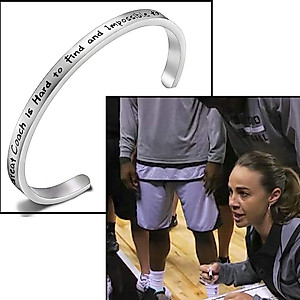 MYOSPARK Coach Gifts A Great Coach Is Hard To Find And Impossible To Forget Bracelet Female Coach Jewelry (Coach Cuff)
