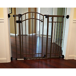 Baby Gate Guru Small Wall Protector 4 Pack - Black - Cup Pads to Guard Your Walls from Pressure Mounted Baby Gates, Pet Gates, Safety Gates, Shower Curtain Rods, and More (4 Pack, Black)