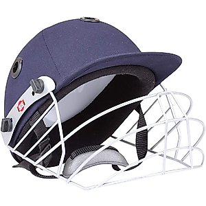 SS Cricket Prince Helmet' Navy Blue Color (Medium)