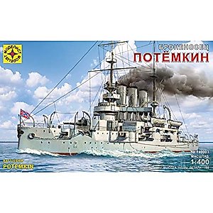 AEVVV Russian Battleship Potemkin Prince of Taurida Russia Empire Navy - Ship Model Kit Scale 1/400 Assembly Instructions in Russian Language