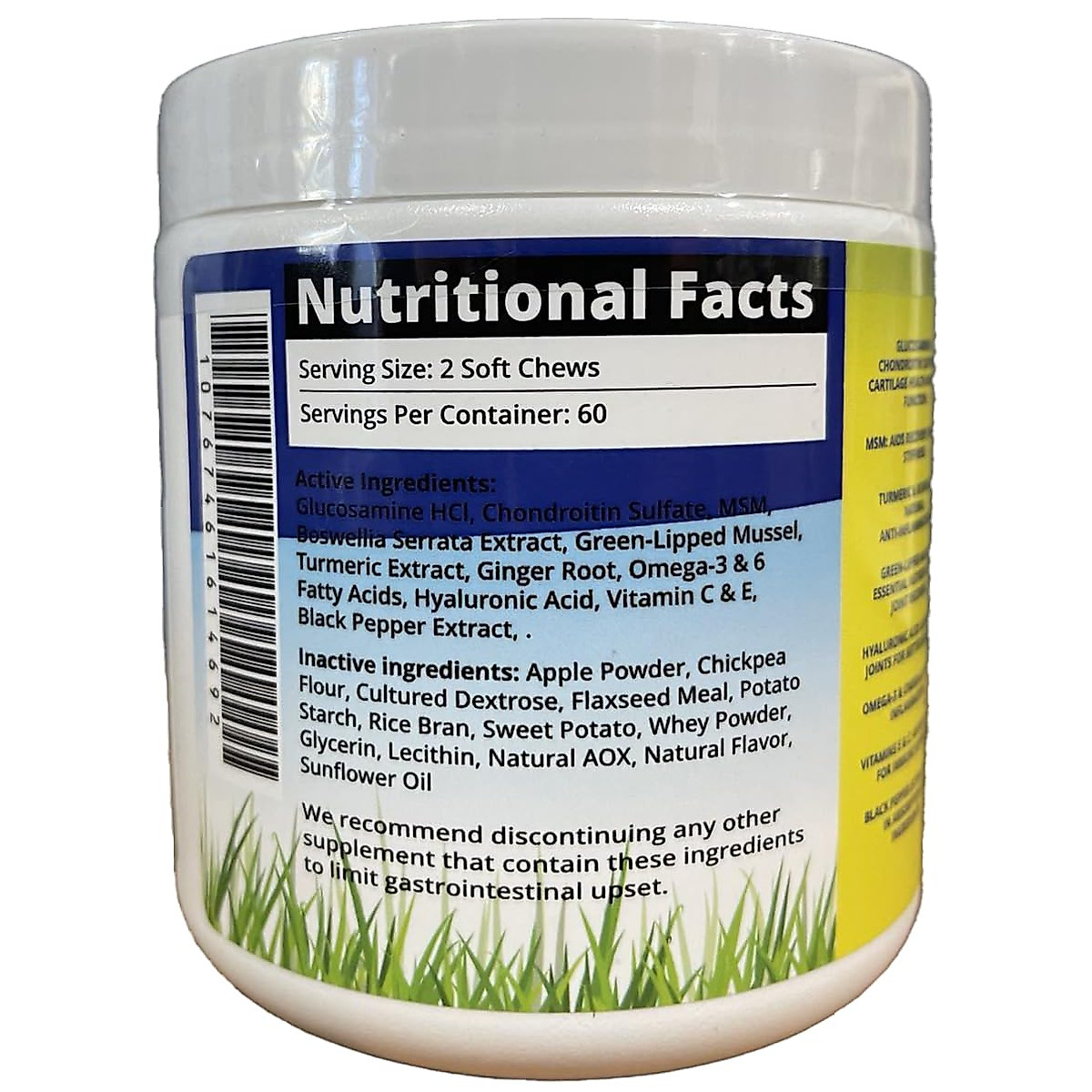 Clean Agility Joint Health for Dogs - The Most Effective Hip and Joint Supplement Available - Formulated with Veterinarians, Glucosamine, Chondrointin, MSM, Turmeric (Soft Chew)