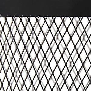 Simple Designs LT1075-BLK Cylindrical Steel Table Lamp, Black, 5.88 x 5.88 x 12.75