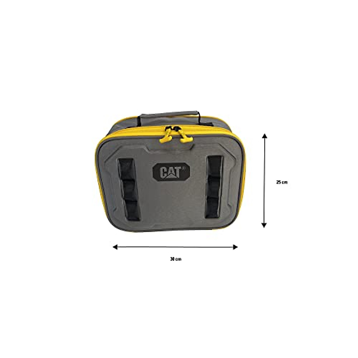 Caterpillar Lunch Box, Grey/Black, One Size