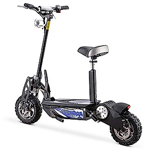 MotoTec Chaos 2000w 60v 15ah Lithium 32 MPH Electric Scooter Folding Frame Seat Included