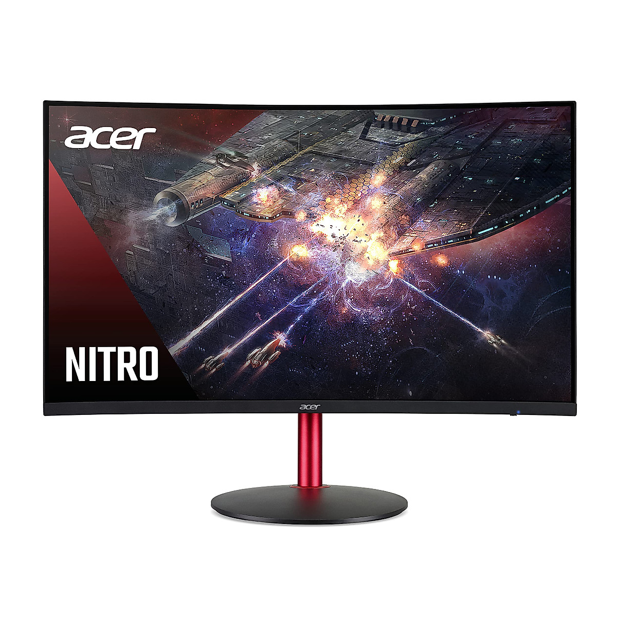 Acer Nitro XZ322Q Pbmiiphx 31.5" 1500R Curved Zero-Frame Full HD (1920 x 1080) Gaming Monitor with AMD FreeSync Technology | 165Hz | 1ms VRB | DisplayHDR 400 (Display Port & 2 x HDMI Ports)