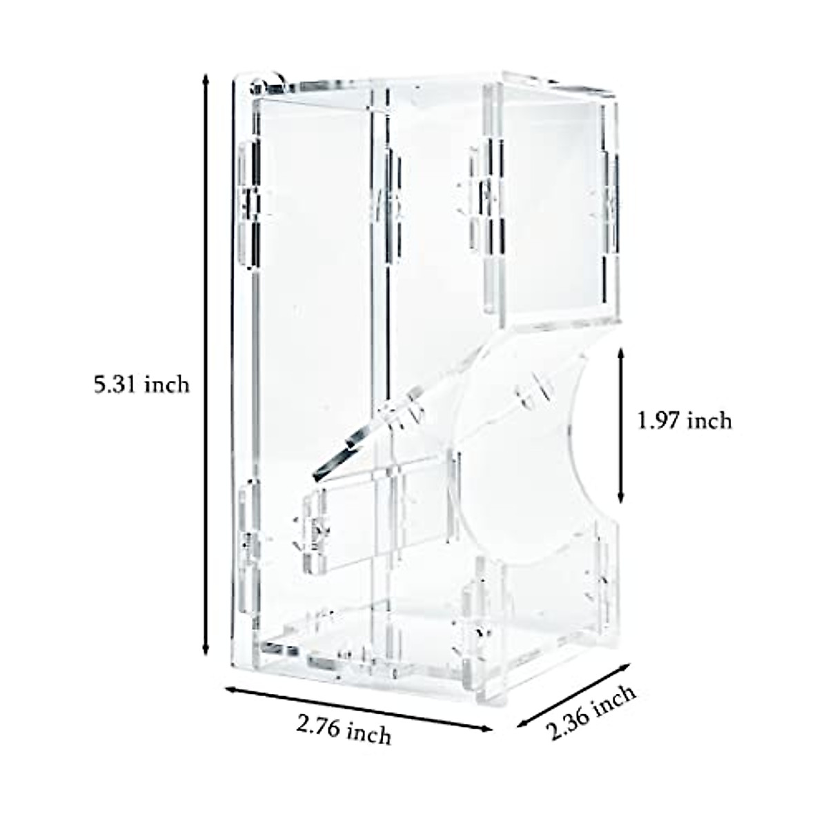 Hamster Automatic Feeder Guinea Pig Food Bowl Guinea Pig Accessories Assembled Fixed Food Bowl for Mouse Guinea Pig Parrots Mini Chinchilla Hedgehog Hamster Small Animal