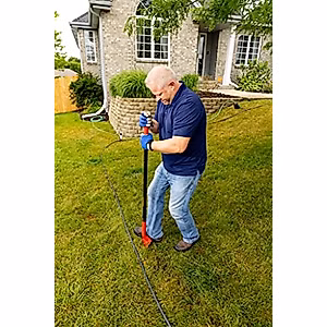 Rain Bird 32HE In-Ground Pro Rotor Pop-up Sprinkler System Kit with Click-N-Go Garden Hose Connection
