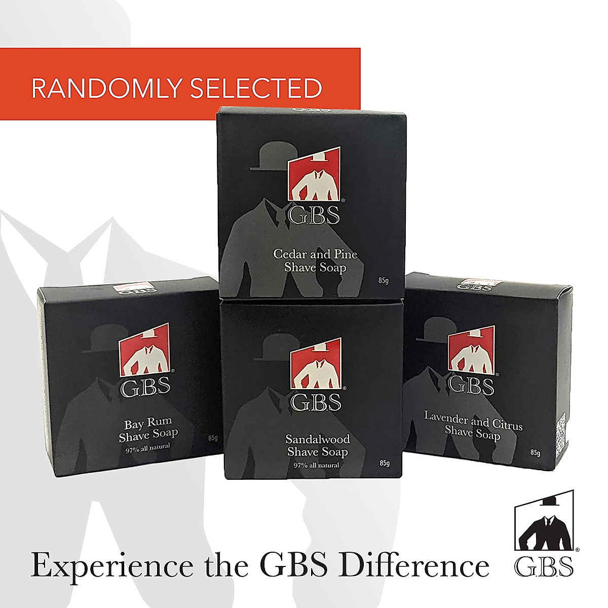 G.B.S Men's Grooming Kit - 5 Blade Ivory Razor, Ceramic Mug, Glycerin Soap, Shaving Brush, Stand Ultimate Includes 1 Blade