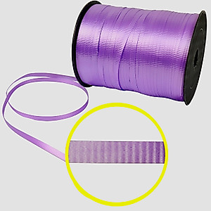 GIFTEXPRESS 500 Yards Purple Curling Ribbon/Balloon Ribbon/Balloon Strings/Gift Wrapping Ribbons Supplies