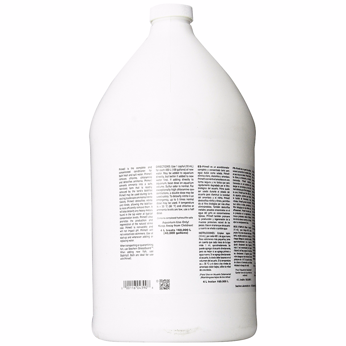 Seachem Prime Fresh and Saltwater Conditioner + Seachem Pristine Natural Waste Management