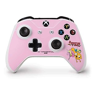 Skinit Decal Gaming Skin Compatible with Xbox One S Controller - Officially Licensed Warner Bros Riding in a Unicorn Design