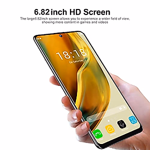 Garsentx Smart Phone, 3G Unlocked Smartphone for Android, Dual SIM,2GB RAM 16GB ROM Storage, Dual Cameras, with Face Recognition Function, WiFi, BT, FM, GPS(US Plug)