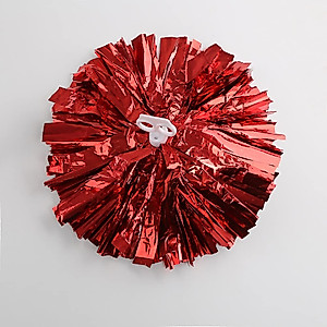 Colorful House Cheerleader Costume for Girls Cheerleader Uniform Outfit Child Cute Cheerleading Outfit for Halloween (3-4 Years, Red)