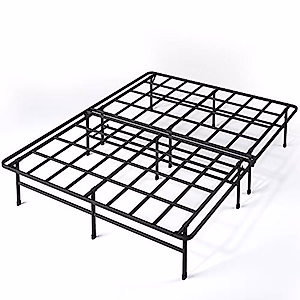 ZINUS SmartBase Super Heavy Duty Mattress Foundation with 4400lbs Weight Capacity / 14 Inch Metal Platform Bed Frame / No Box Spring Needed / Sturdy Steel Frame / Underbed Storage, King