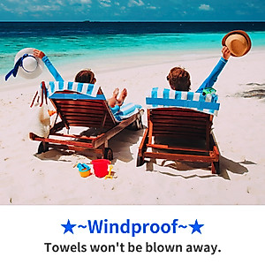 Towel Belt is an Ideal Choice for Beach Towel Clips, Perfect for Beaches, Pools and Cruise Chairs. Essential for Beach vacationers, Families a Must-Have for Cruise Essentials and Beach Accessories (3)