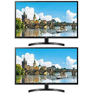 LG 32MN600P-B 31.5 inch Full HD IPS Monitor with AMD FreeSync 2 Pack