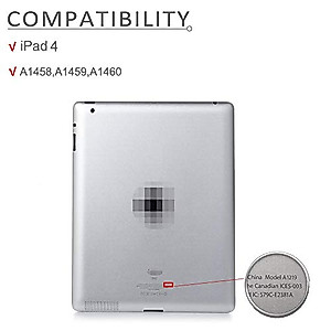 GoodFixer for iPad 4 (4th Generation) Screen Replacement A1458 A1459 A1460 Digitizer Touch Screen Glass Assembly Kit,fit iPad 4th Gen,+ Bezel Frame