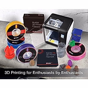 BUMAT Elite High Speed PLA 3D Printer Filament, 1.75mm (Orange), 1kg Spool (2.2lbs), Guaranteed Fresh, Dimensional Accuracy +/- 0.02mm, Tangle-Free, Fits Most FDM Printers [Risk-Free]