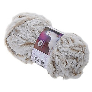 50g/Ball DIY Plush Thick Knitting Yarn Multicolor Hand-Woven Crochet Thread for Baby Warm Hat Scarf Skin So Soft