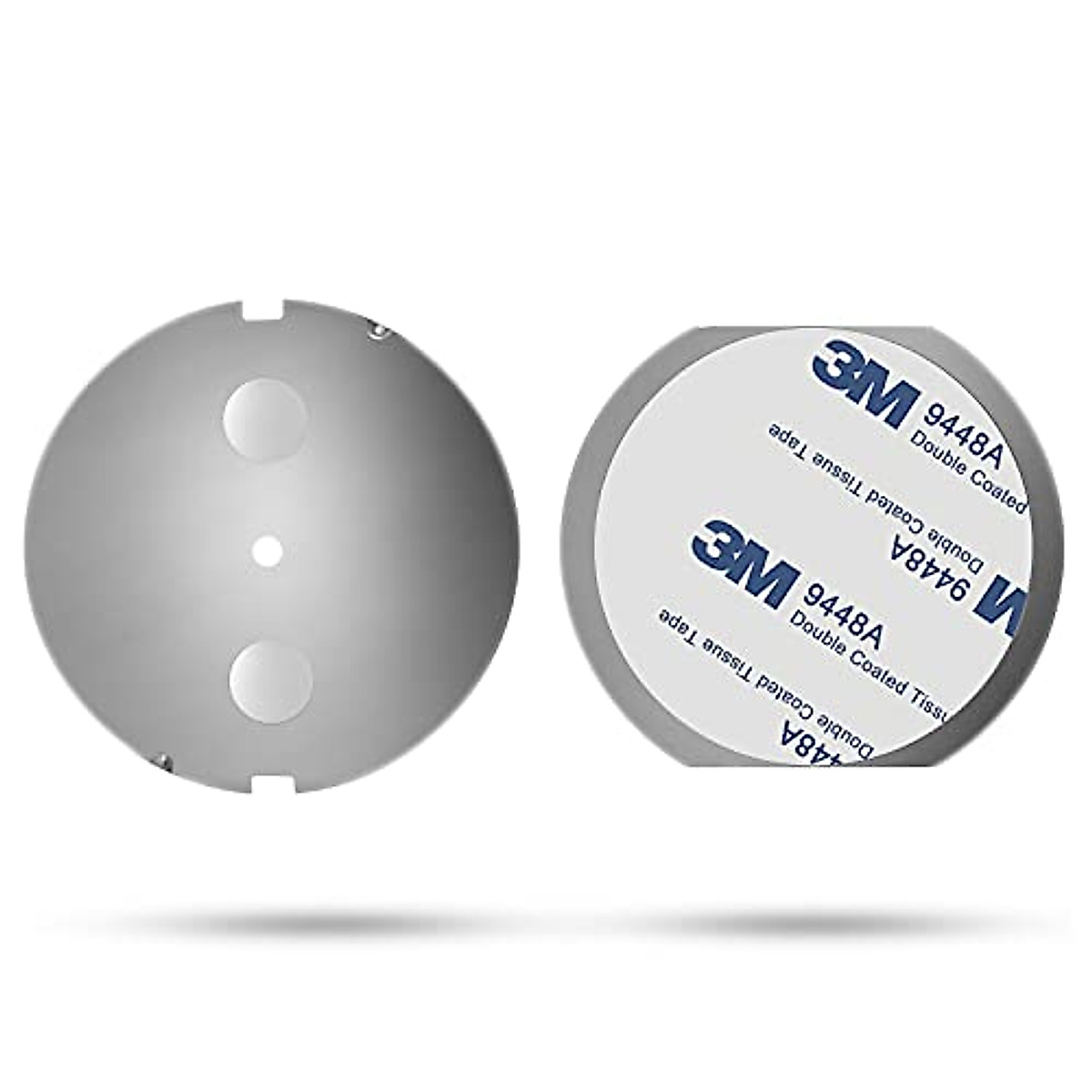 Ecoey 4-Piece Set of Magnetic - Magnetic Smoke Detector Installation Tool with 3M Glue, Lation-No Drilling or Screws Required-Fireproof-Installation Tools, GS571E, 4 Packs