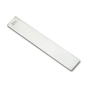 Frey Scientific-1296305 Zinc Electrode Strip, 5" Length x 3/4" Width x 3/64" Thick