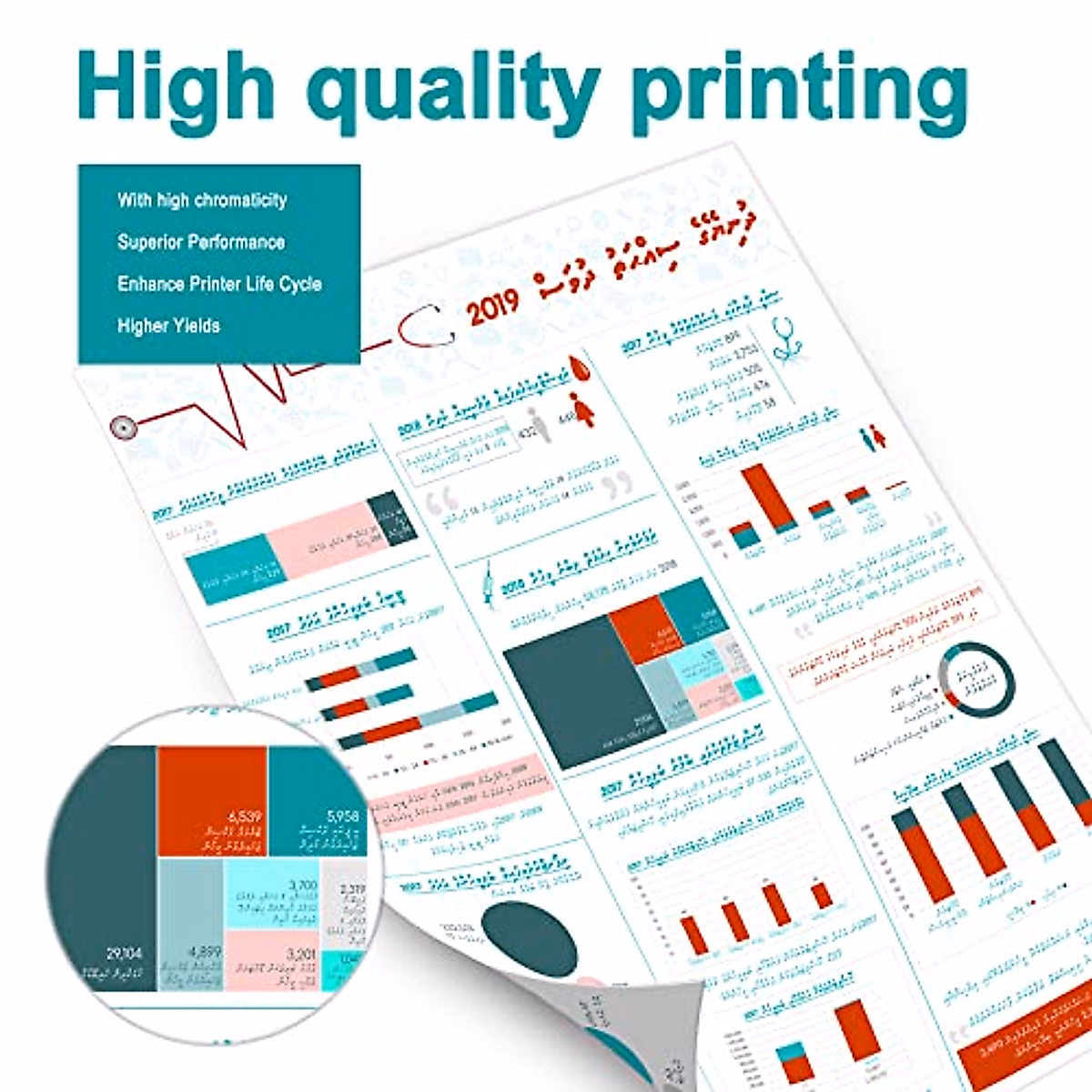 DR-221CL Drum Unit 4-Pack : NUCALA 221CL Drum Compatible Replacement for Brother DR-221CL Drum HL-3140CW HL-3150CDN HL-3170CDW MFC-9140CDN MFC-9330CDW MFC-9340CDW Printer (Black Cyan Yellow Magenta)