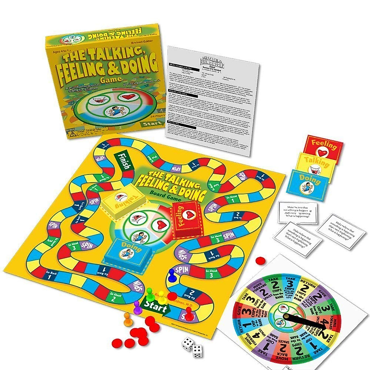 The Talking, Feeling, Doing & Stop, Relax, Think Game Bundle