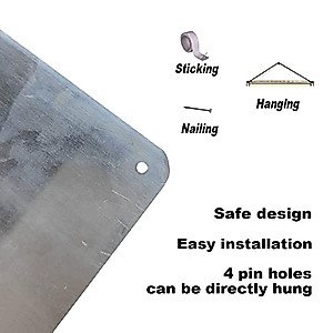 State Map Silhouette Tin Sign My Sweet Home Massachusets Metal Plaque Custom Road Signs Wall Door Plaque for Front Door Garden Yard Porch Man Cave Novelty Valentine's Day Gift 18x4in